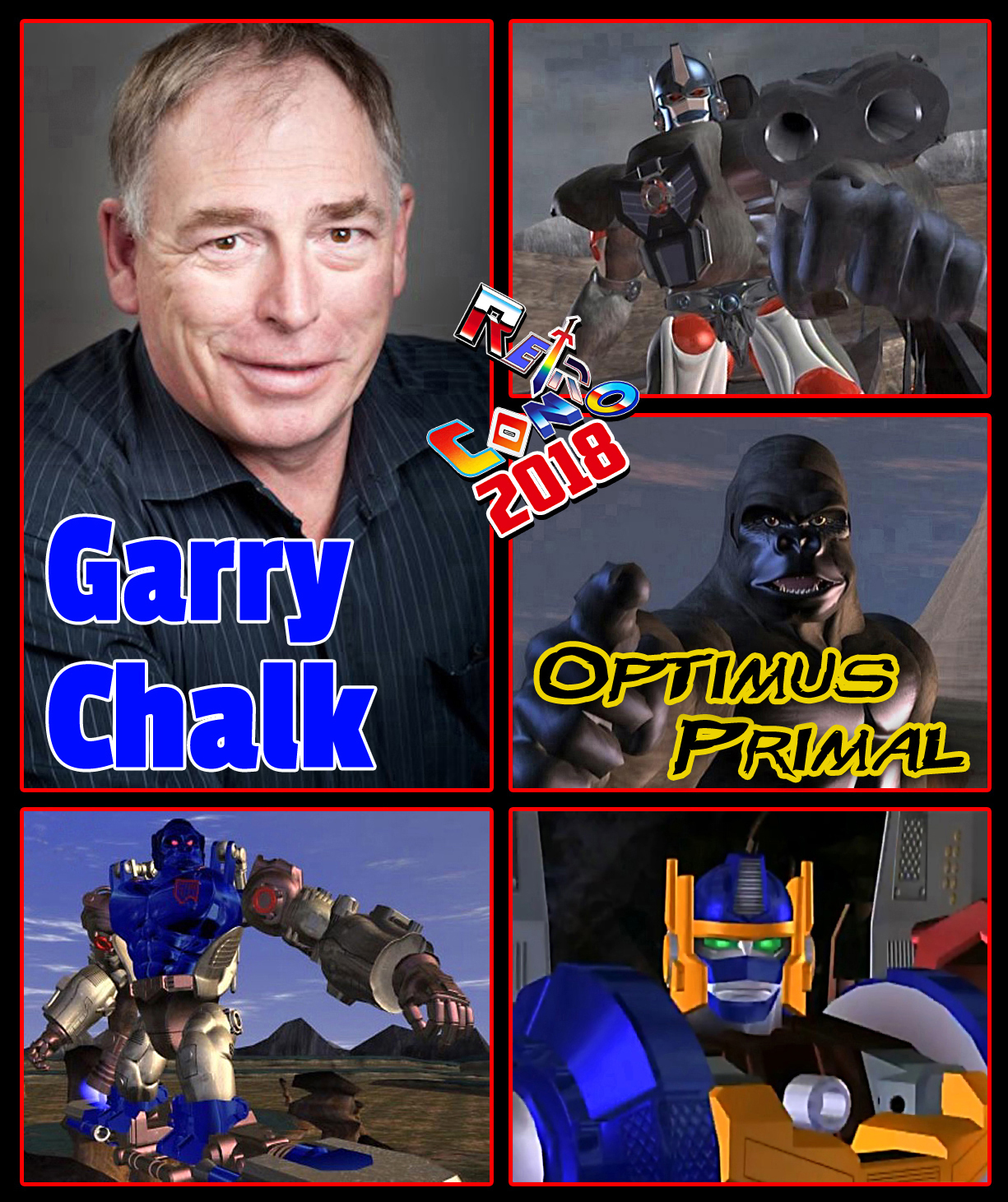 Garry Chalk to Attend Retro Con 2018! Sponsored by CNS Art!