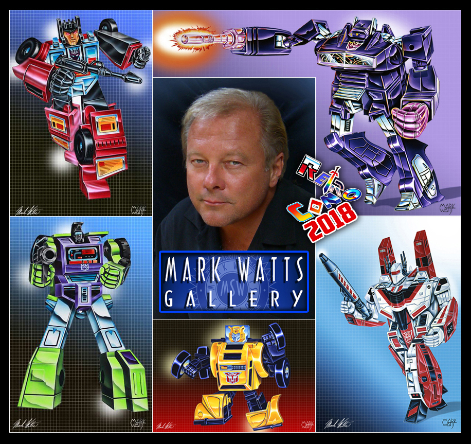 Meet G1 Transformers Artist Mark Watts at Retro Con 2018!