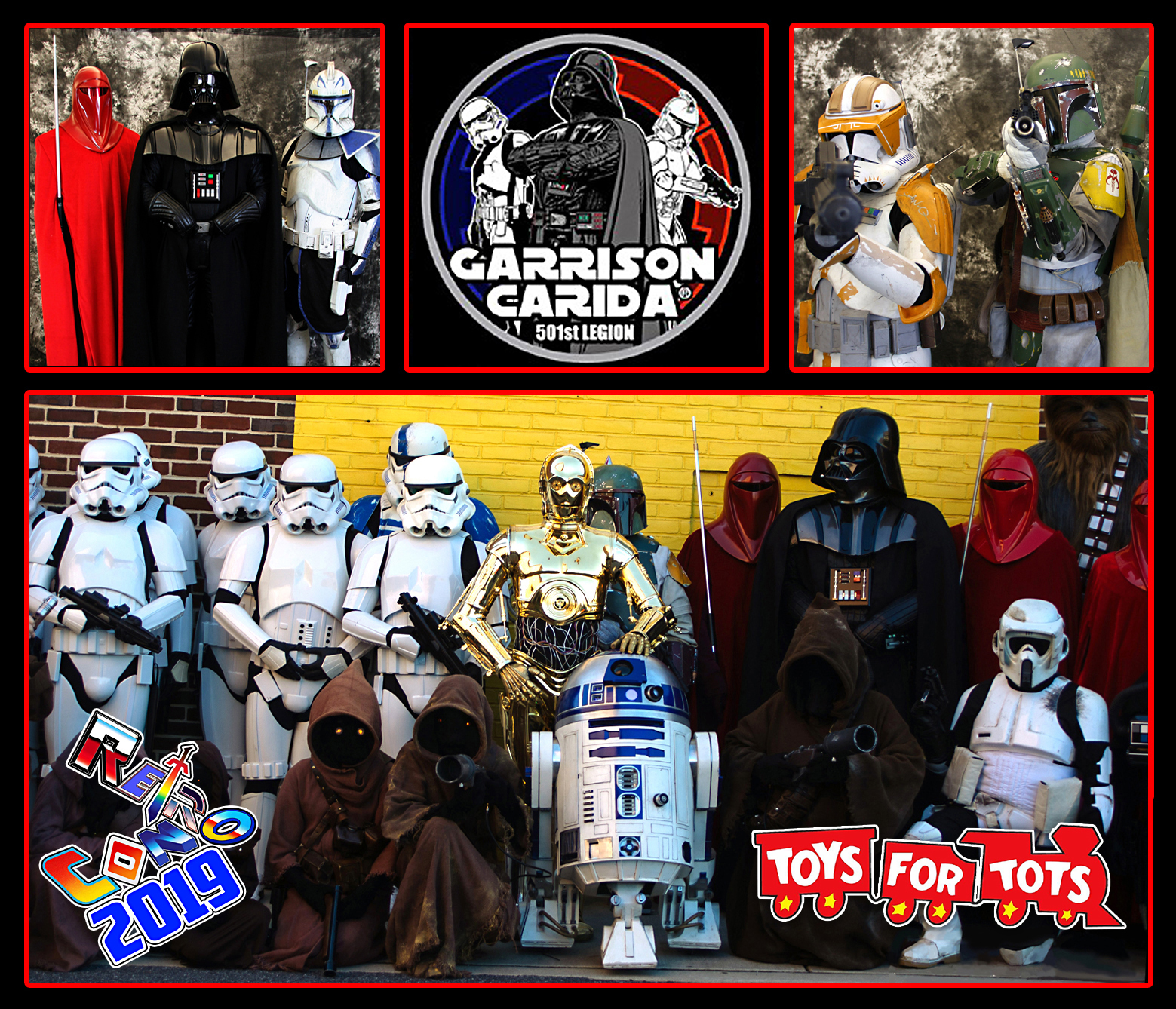 Toys For Tots Toy Drive at Retro Con 2019!