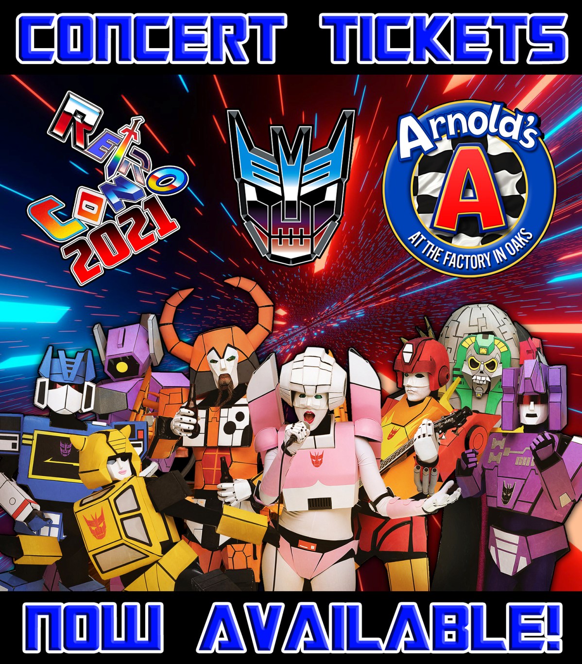 Cybertronic Spree Concert Tickets Now Available!