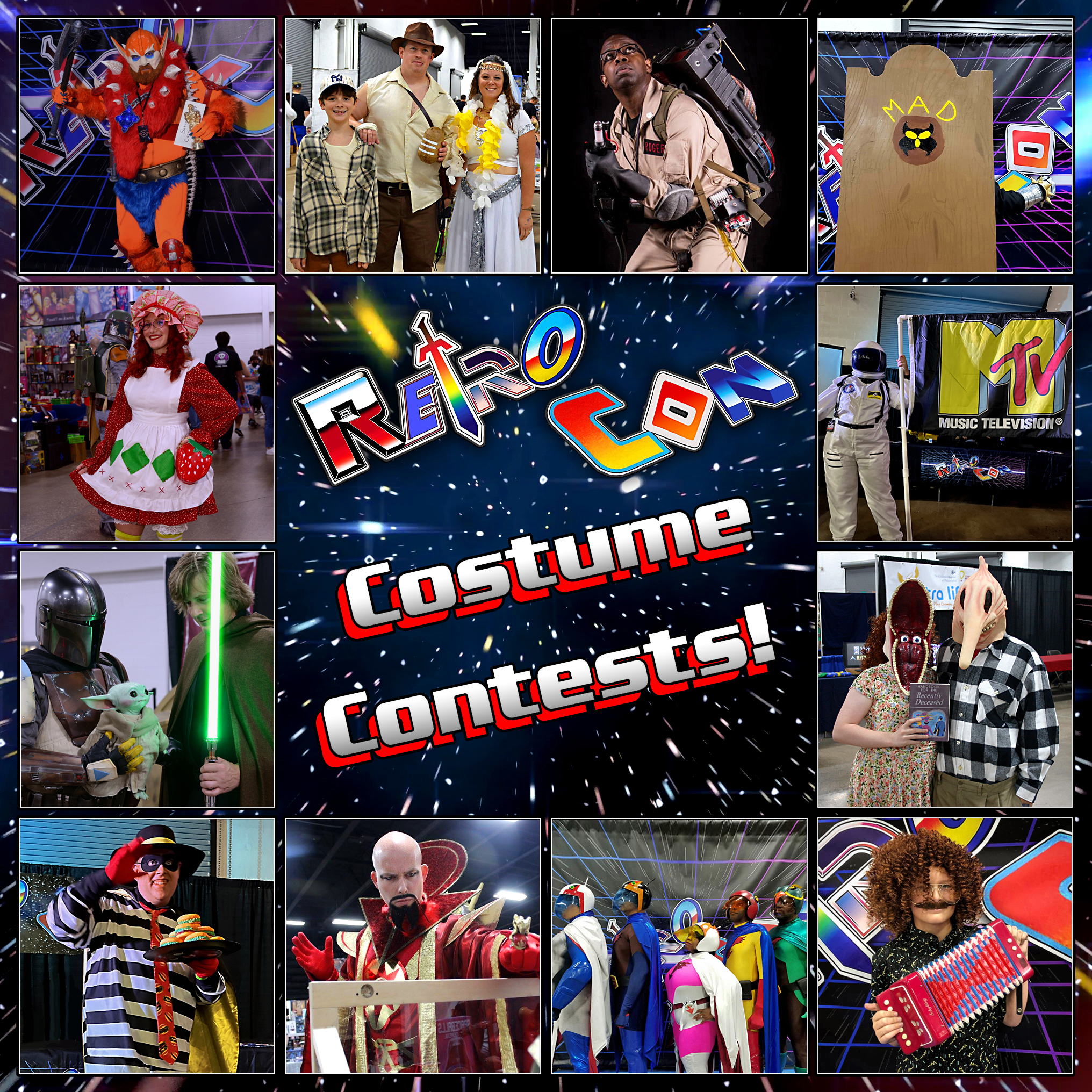 Costume Contests at Retro Con 2023!