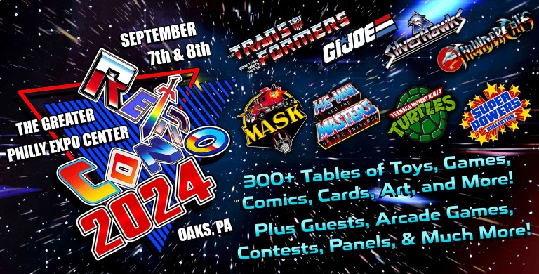 Lasers charged! Get ready for Retro Con 2024, September 7th and 8th in ...