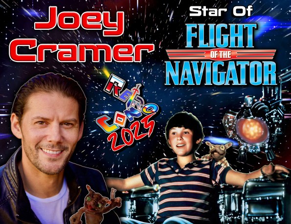 Meet Flight of the Navigator Star Joey Cramer at Retro Con 2025!