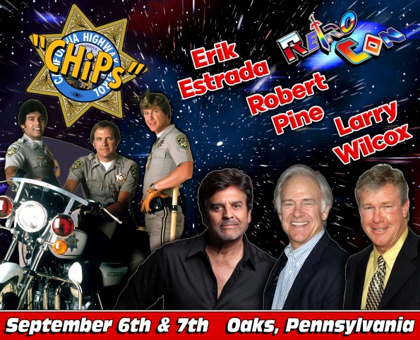 Robert Pine joins our CHiPs Reunion at Retro Con 2025!